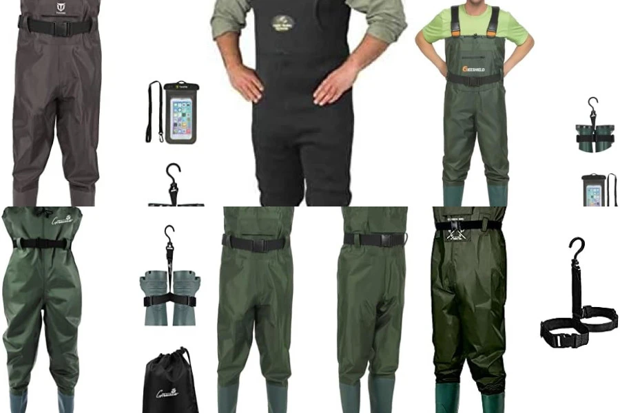 Top 5 Green Fishing Waders for 2024