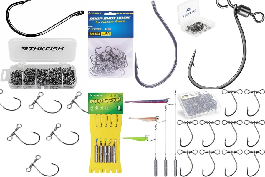 5 Best Drop Shot Fishing Hooks: Ultimate Guide